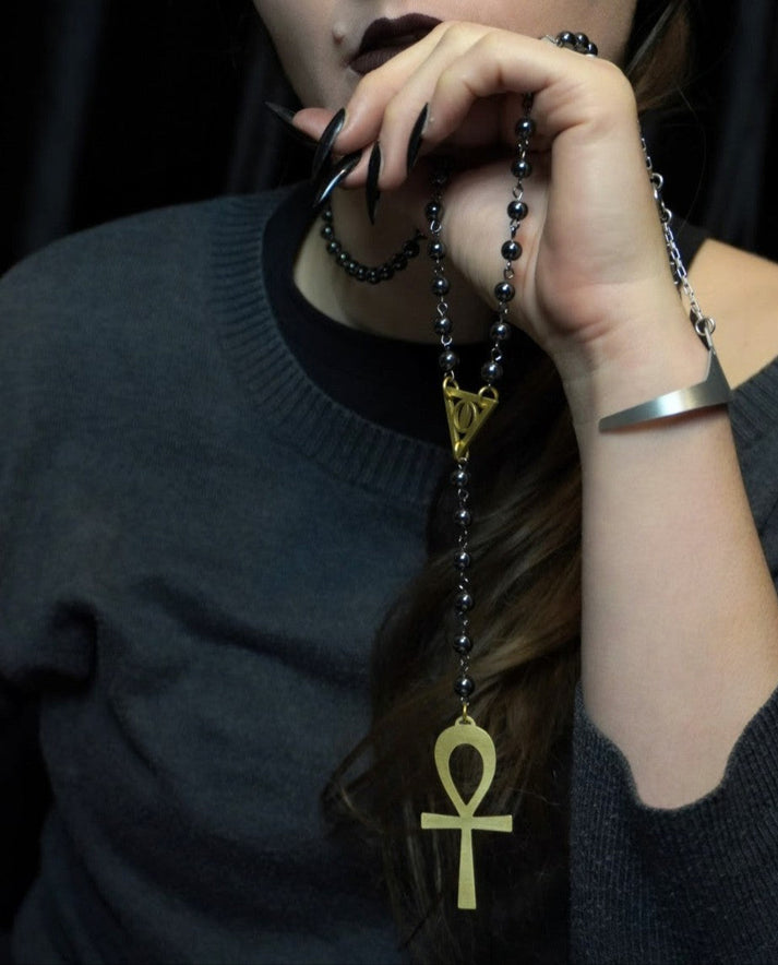 ANKH Rosary /Brass – DARKSTAR MACHINATIONS