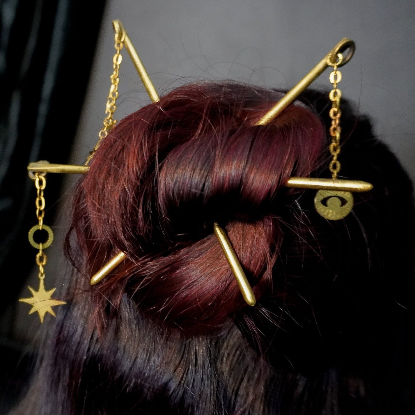 DOUMU Dangle Hair Stick – DARKSTAR MACHINATIONS