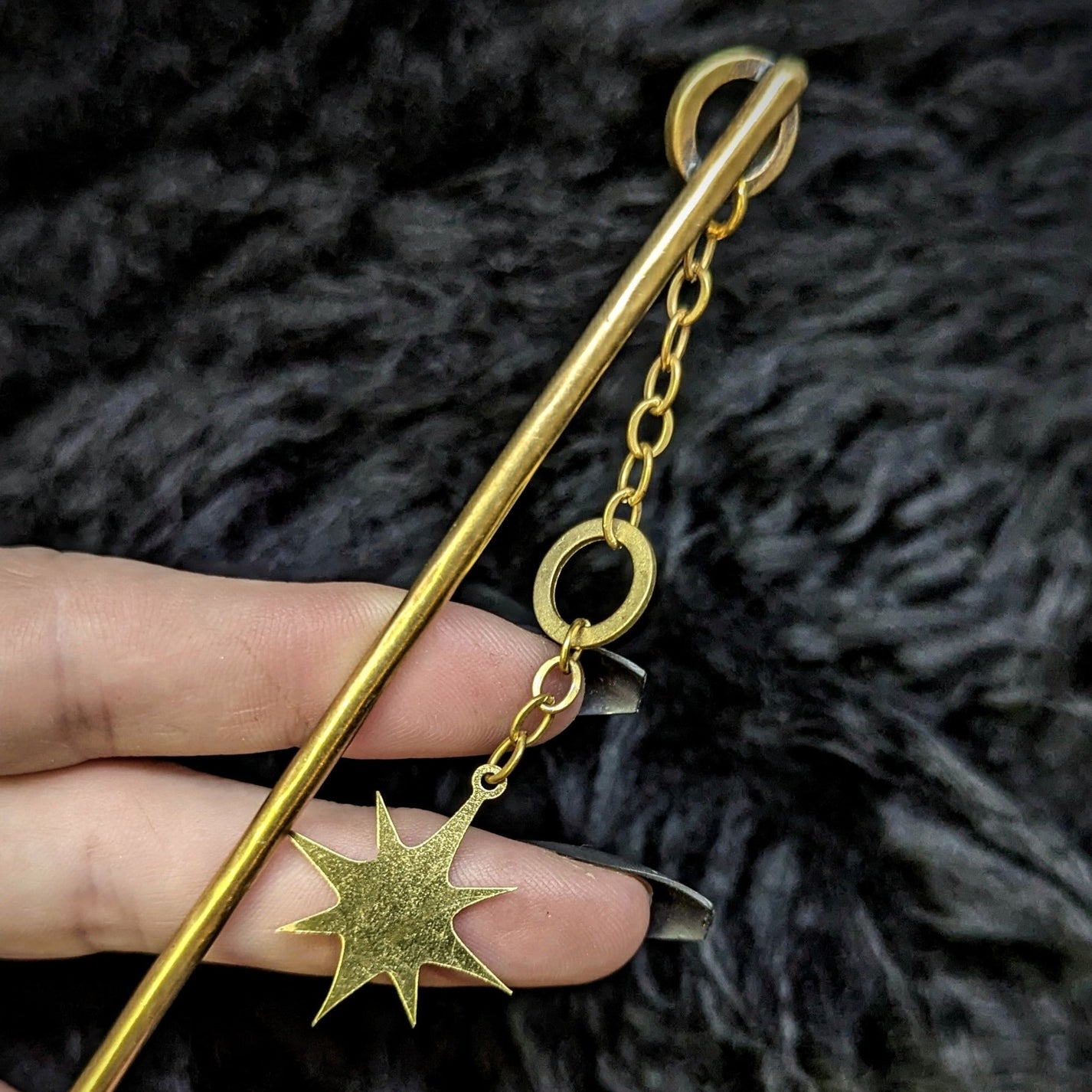 DOUMU Dangle Hair Stick – DARKSTAR MACHINATIONS
