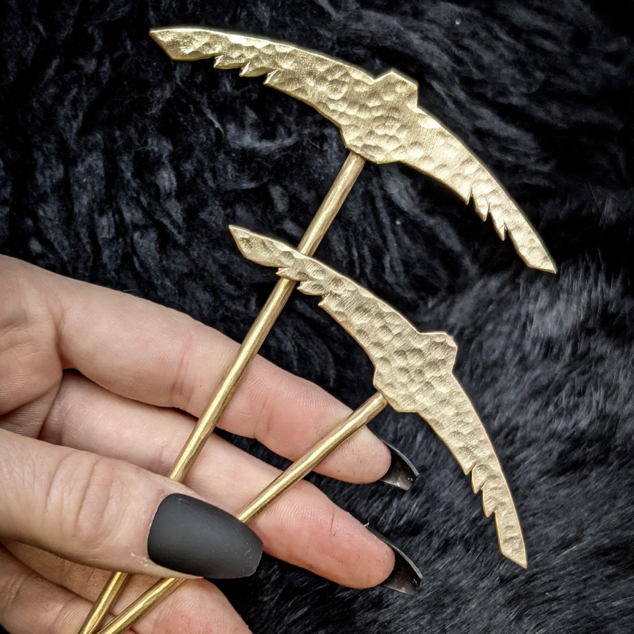 ODIN's RAVENS Hair Stick Set – DARKSTAR MACHINATIONS